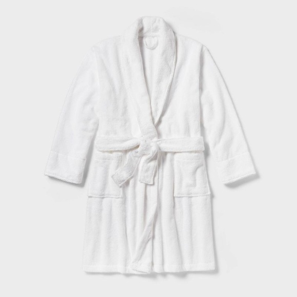 Threshold | Intimates & Sleepwear | Target Spa Plush Bath Robe White ...